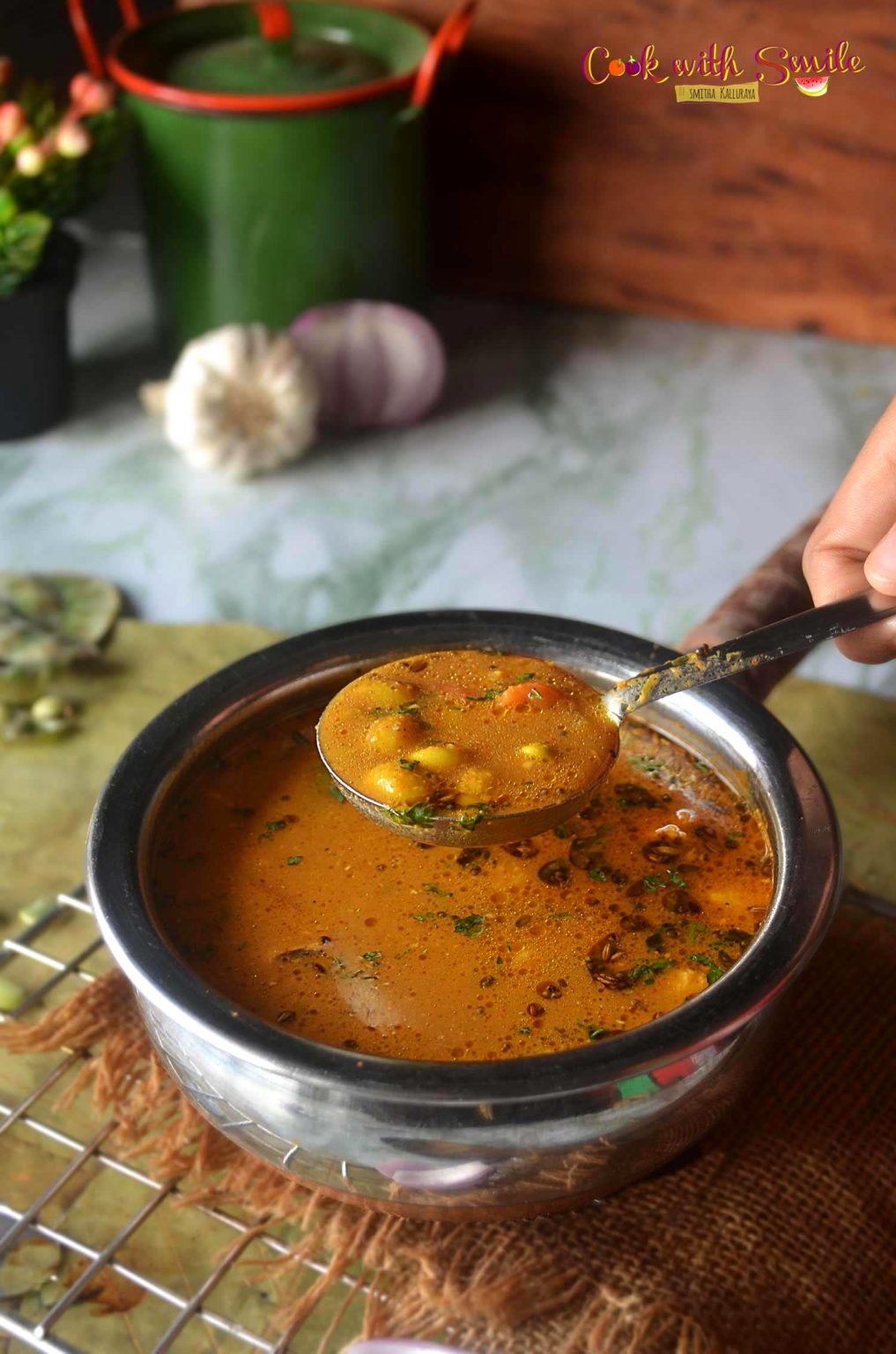 AVAREKALU SAARU ( RASAM ) RECIPE / KARNATAKA STYLE HYACINTH BEANS RASAM ...