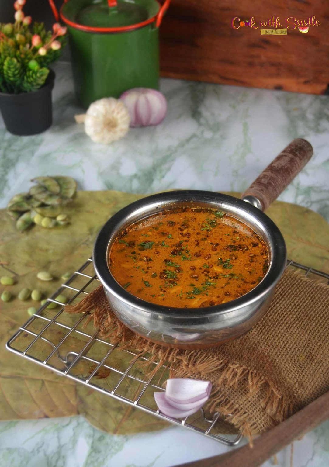 AVAREKALU SAARU ( RASAM ) RECIPE / KARNATAKA STYLE HYACINTH BEANS RASAM ...