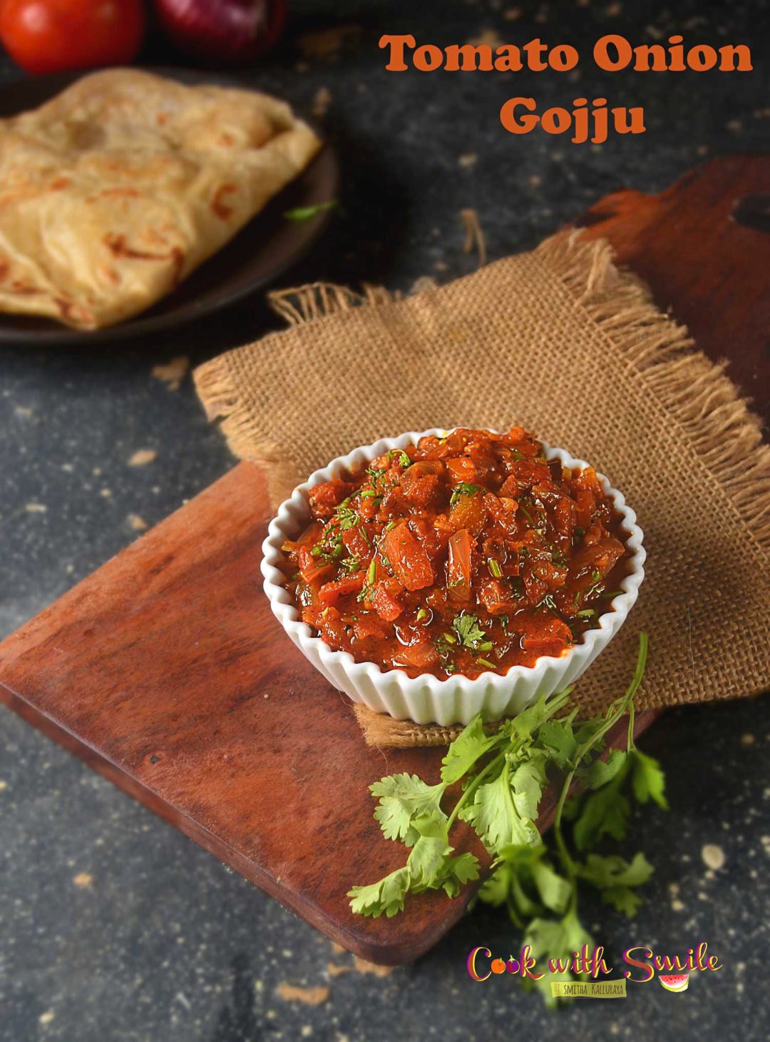 TOMATO EERULLI GOJJU | TOMATO GOJJU RECIPE | TOMATO ONION CURRY - Cook ...