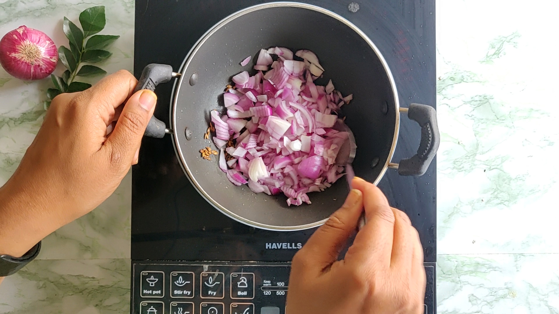 EERULLI TAMBLI / ONION TAMBULI RECIPE - Cook with Smile