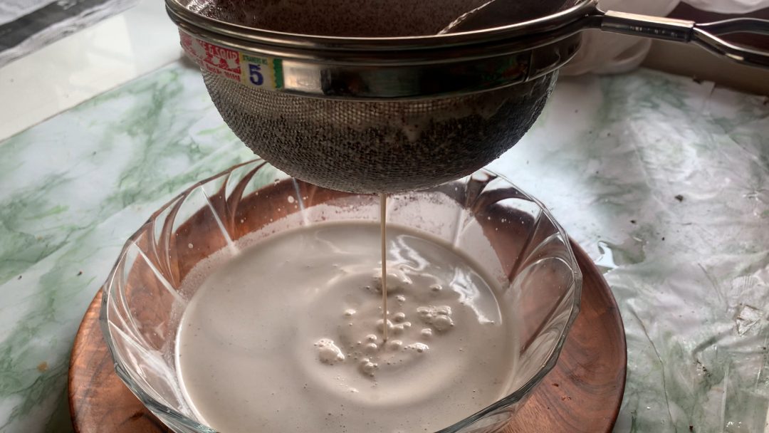 RAGI MILK RECIPE | RAGI MILKSHAKE | RAGI JUICE | RAGI HALU - Cook with ...