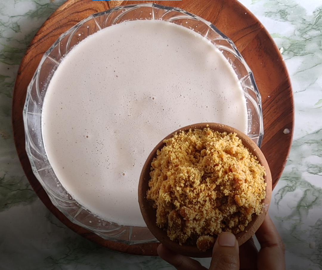 RAGI MILK RECIPE | RAGI MILKSHAKE | RAGI JUICE | RAGI HALU - Cook with ...