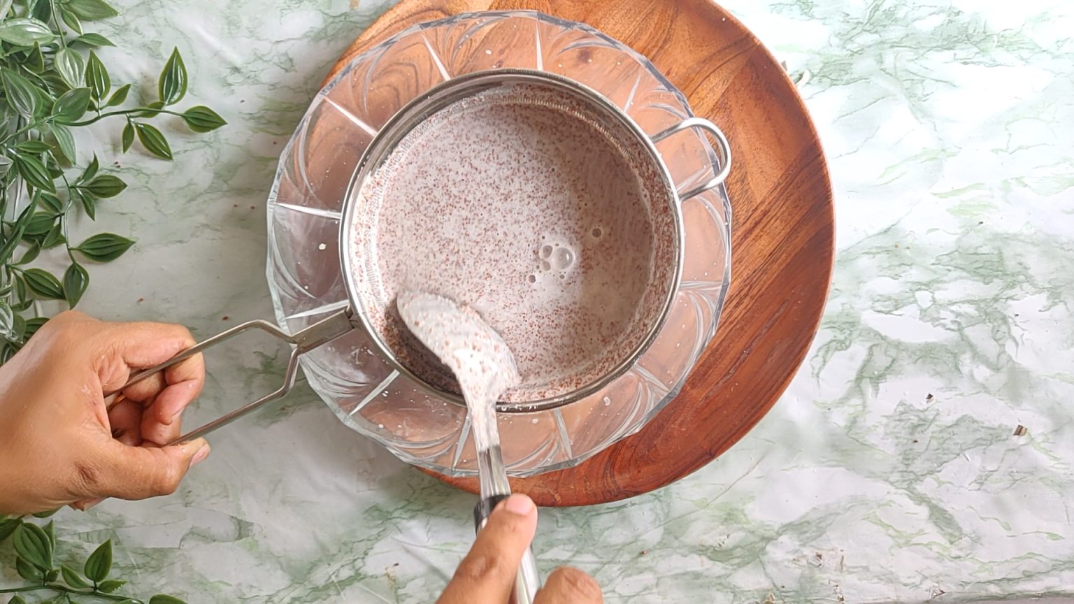 RAGI MILK RECIPE | RAGI MILKSHAKE | RAGI JUICE | RAGI HALU - Cook with ...