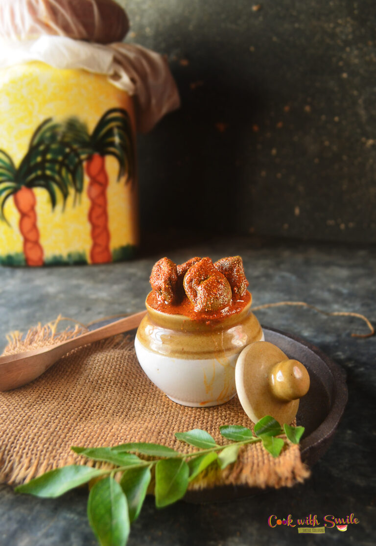 Mavina Midi Uppinakayi | Tender mango pickle | Mavinakayi uppinakayi ...