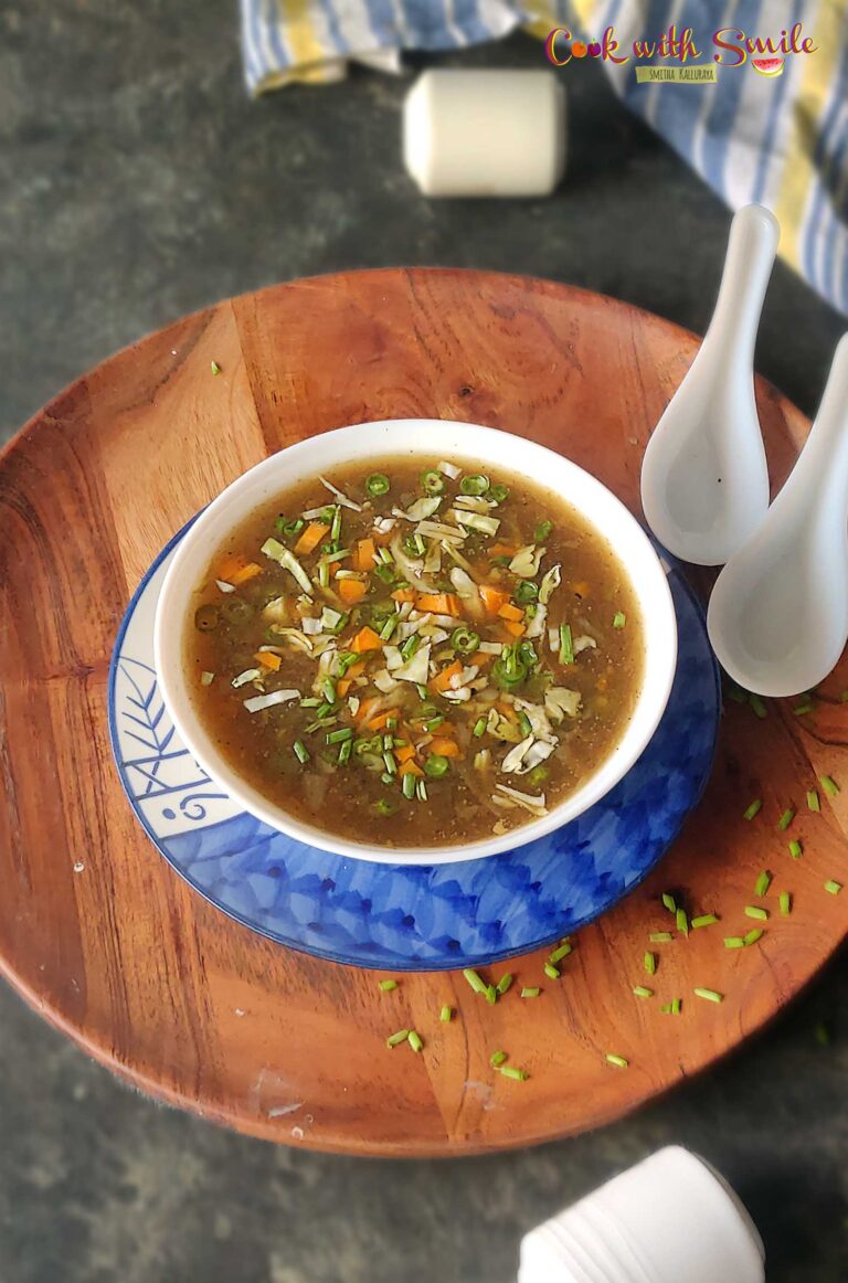 Hot and Sour Soup Recipe | Restaurant Style Veg Hot and Sour Soup ...