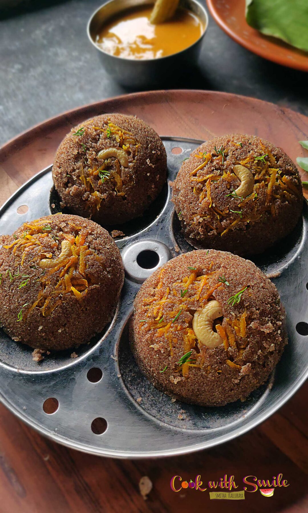 Instant Ragi Idli Recipe | Finger Millet idli - Ragi recipes - Cook ...