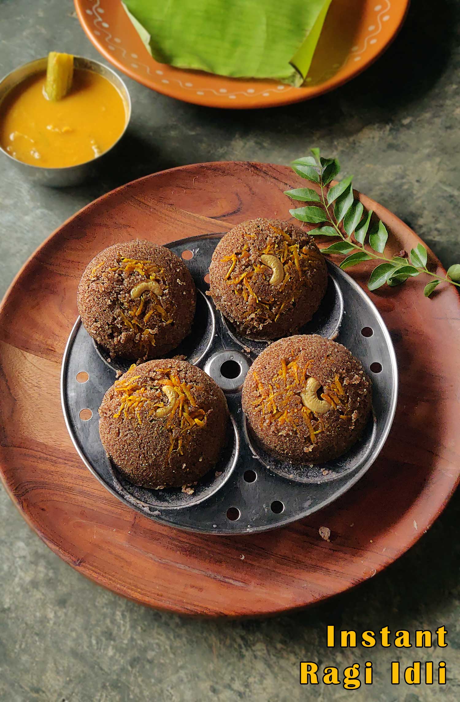 Instant Ragi Idli Recipe | Finger Millet idli - Ragi recipes - Cook ...