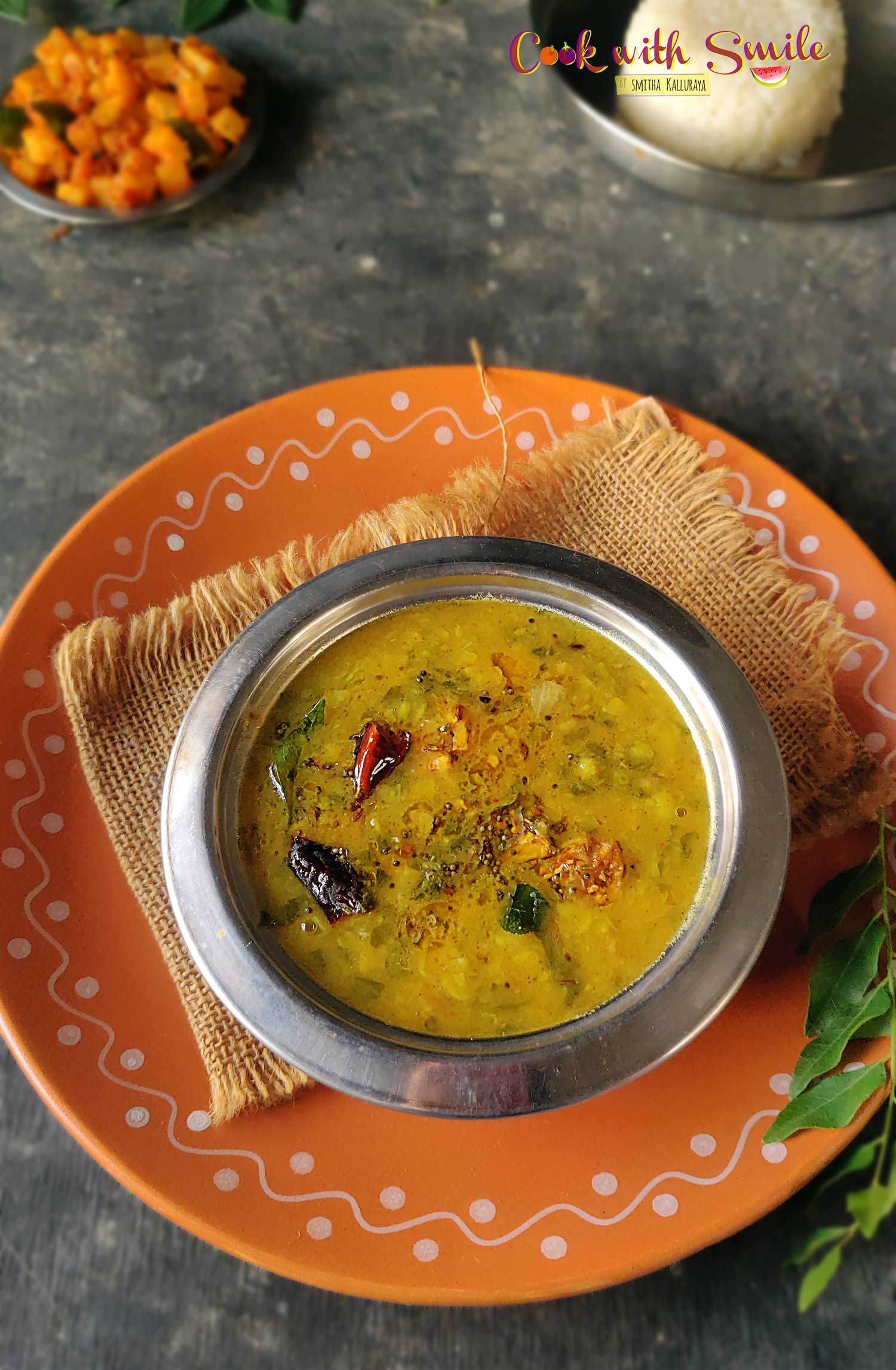 Methi Dal Recipe | Andhra Style Methi Dal l Menthi Kura Pappu - Cook ...